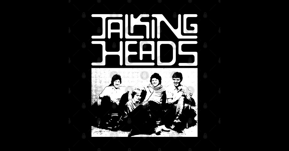 talking heads fan art - Talking Heads - Sticker | TeePublic