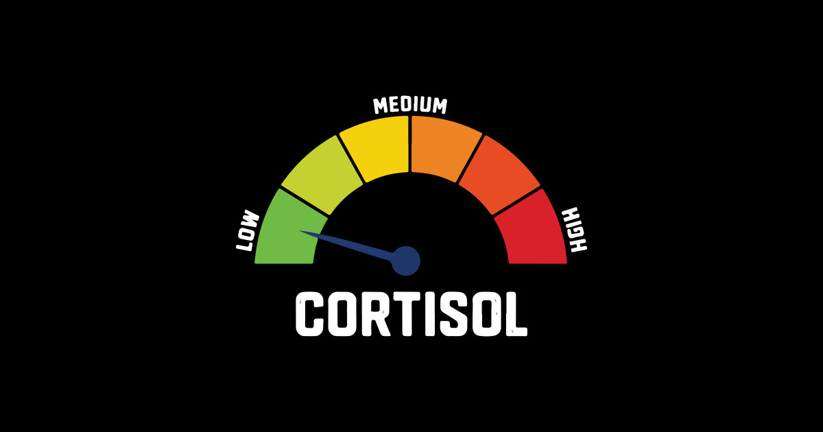 Low Cortisol Stress Level Funny Science Meme Design - Cortisol Meme ...