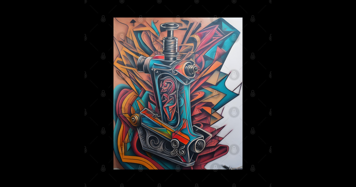graffiti ink machine - Graffiti Machine - Posters and Art Prints ...