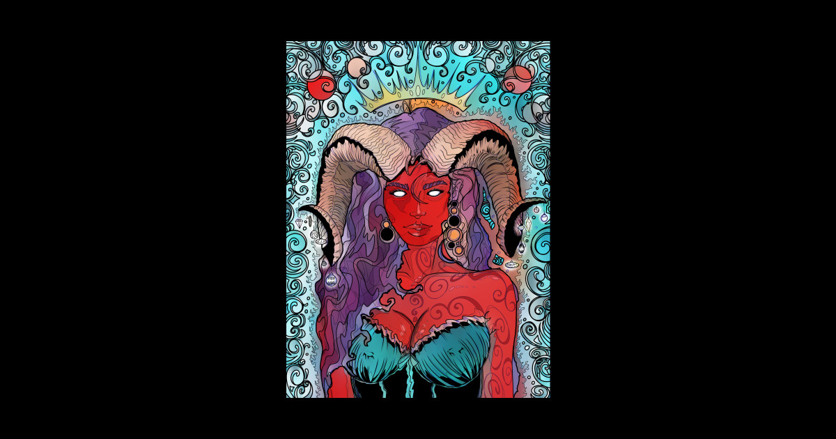 Ruby of the sea - Critical Role - Sticker | TeePublic