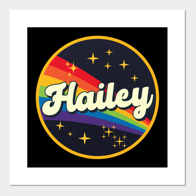 Hailey - // Rainbow In Space Vintage Style - Hailey - Posters and Art ...