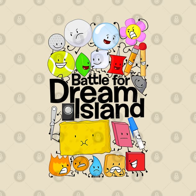 BFDI Character - Bfdi - T-Shirt | TeePublic