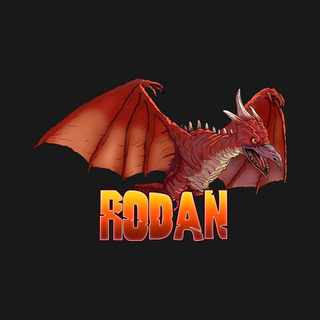 Rodan - Godzilla - T-Shirt | TeePublic