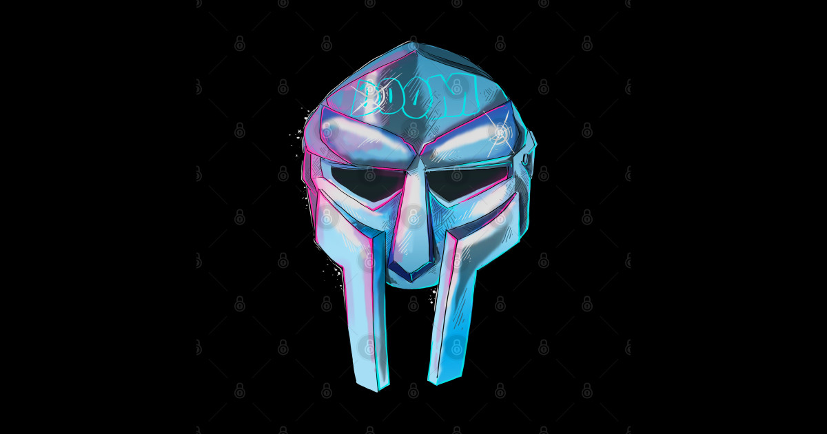Mf doom light - Mf Doom - Sticker | TeePublic