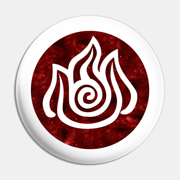 Avatar: The Last Airbender - Fire Symbol (Galaxy Design) - Fire Symbol ...