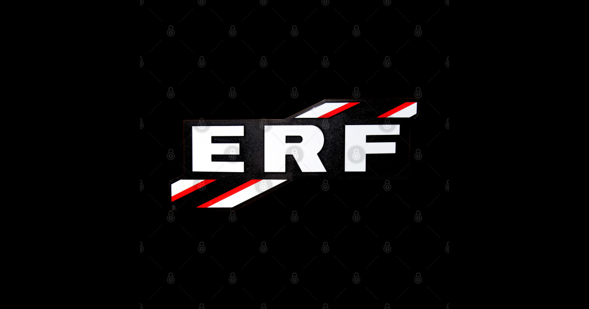 ERF vintage lorry logo - Erf - Sticker | TeePublic