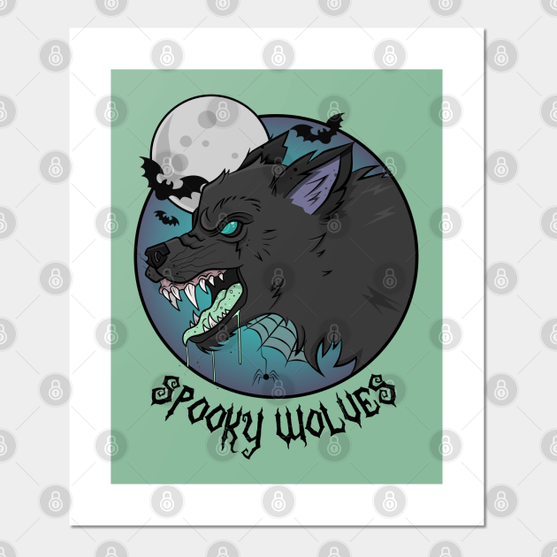 Spooky Wolves - Spooky Wolves - Posters and Art Prints | TeePublic