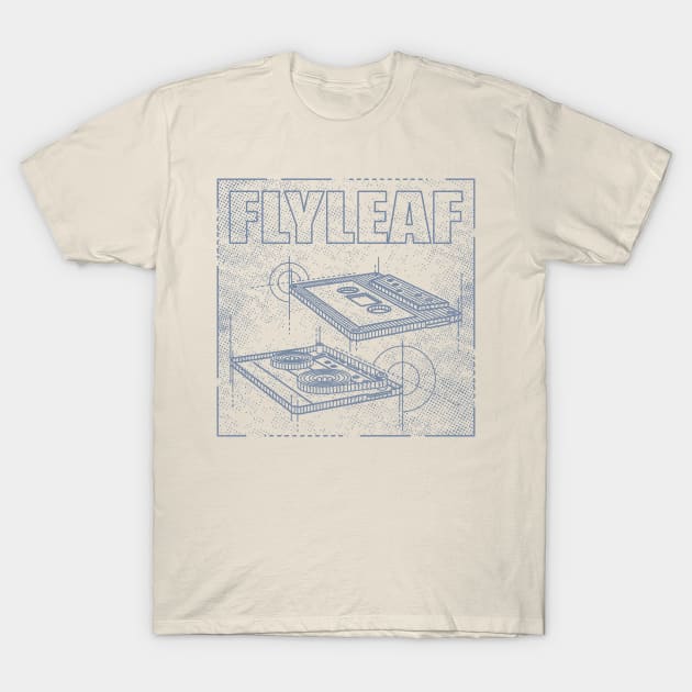 Flyleaf Technical Drawing - Musician - T-Shirt | TeePublic