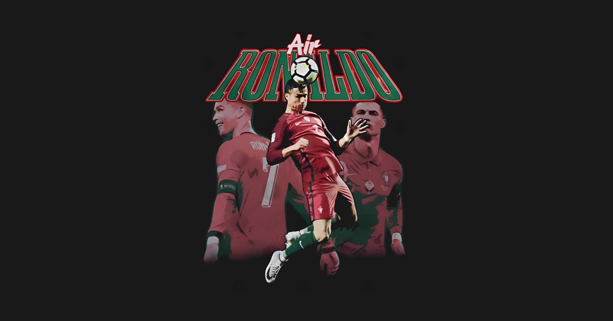 Cristiano Ronaldo Portugal Air - Cristiano Ronaldo - T-Shirt | TeePublic