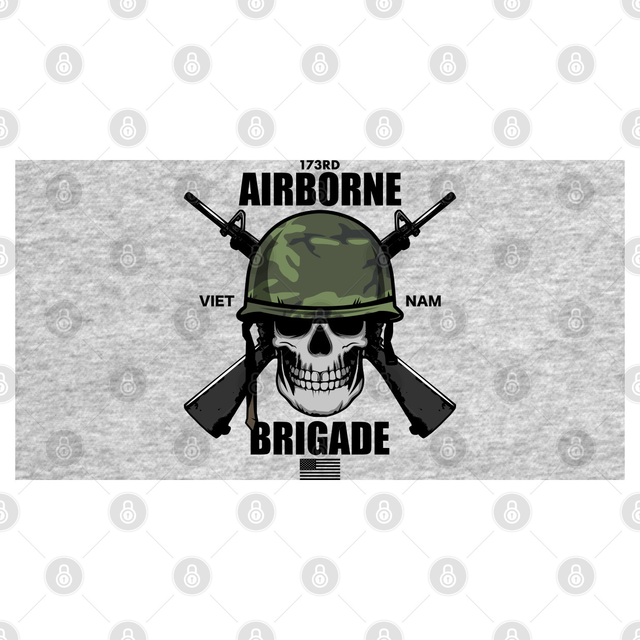 173rd Airborne Brigade Vietnam (Small Logo) - Us Army Airborne - T-Shirt | TeePublic