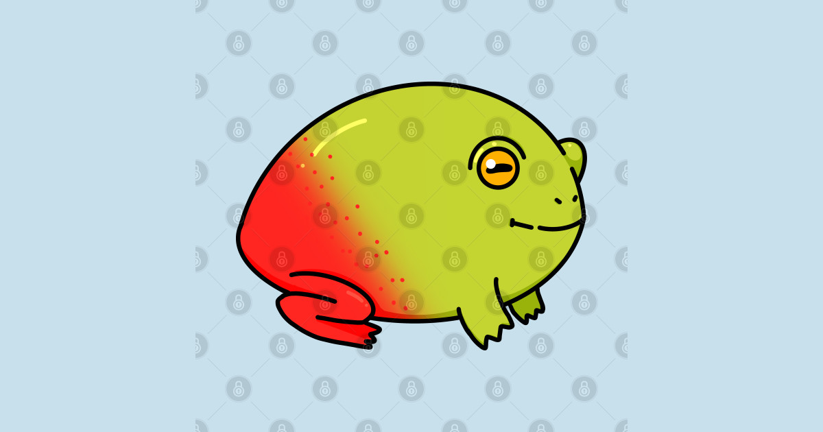 Mango Frog - Mango - T-Shirt | TeePublic