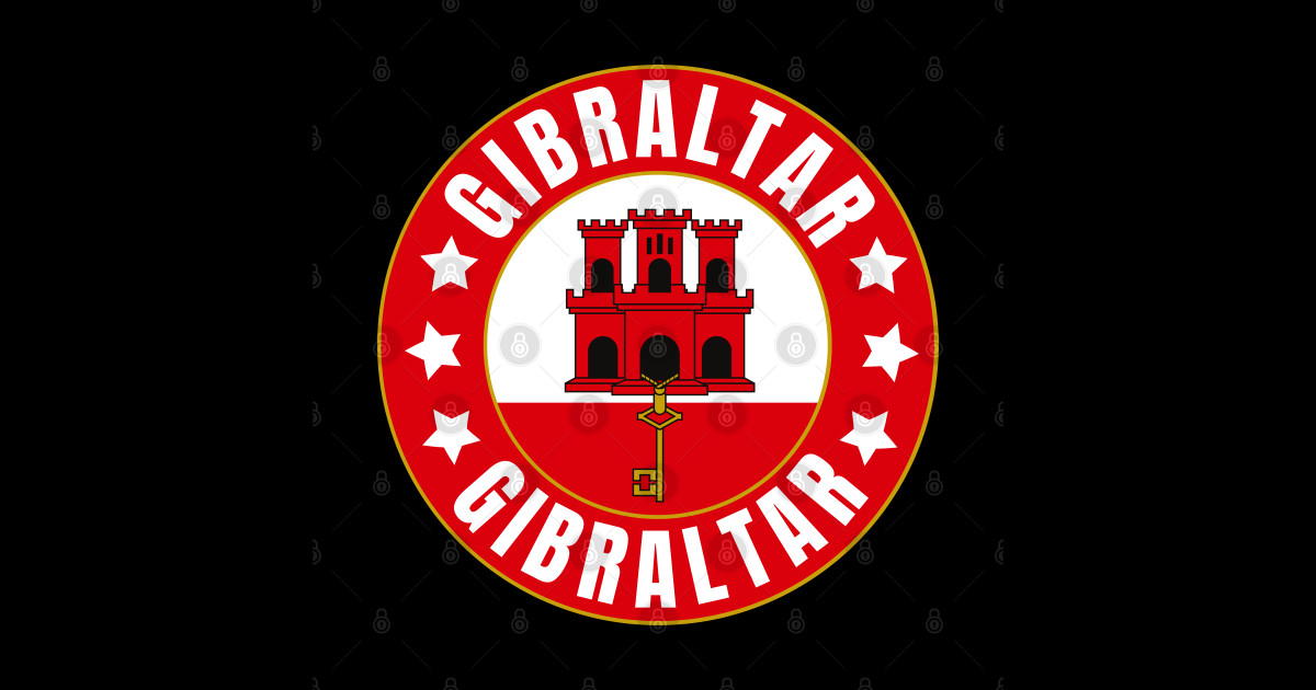 Gibraltar - Gibraltar - Sticker | TeePublic