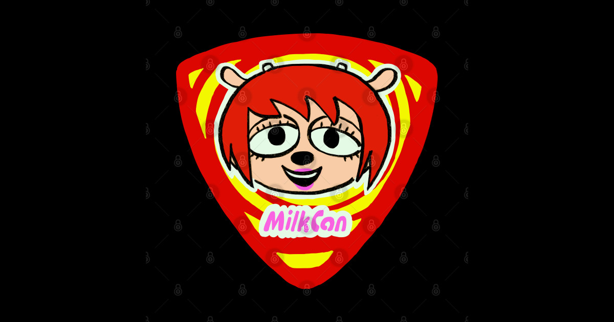 Mudwizard draws the red lammy milkcan band guitar pick / um jammer ...