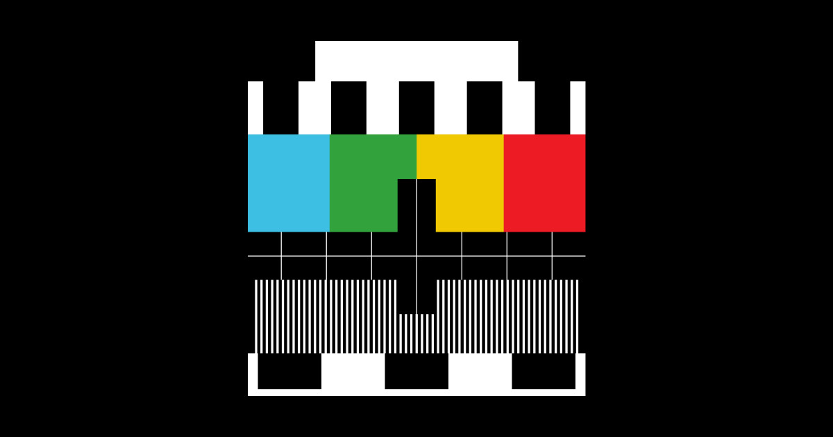 Test Pattern - Retro - Posters and Art Prints | TeePublic