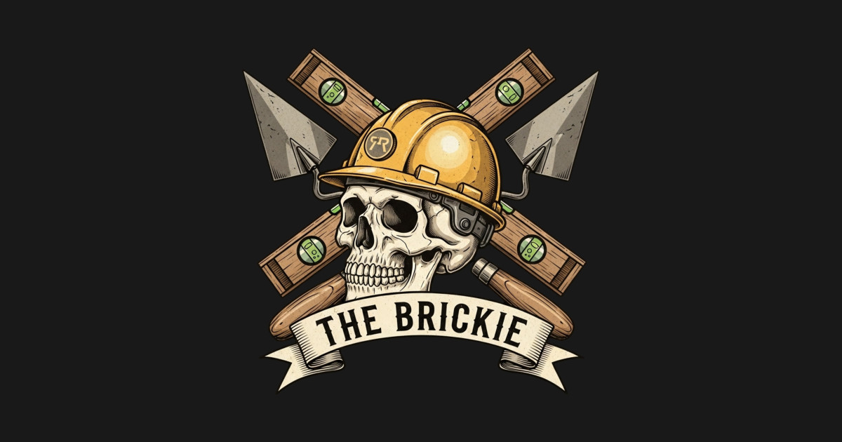 The Brickie Skull Hard Hat - The Brickie Skull Hard Hat - T-Shirt ...