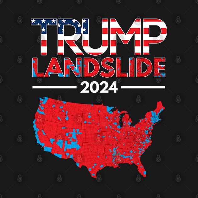 2024 Electoral Map Trump Landslide Red Election Map Men - 2024 ...