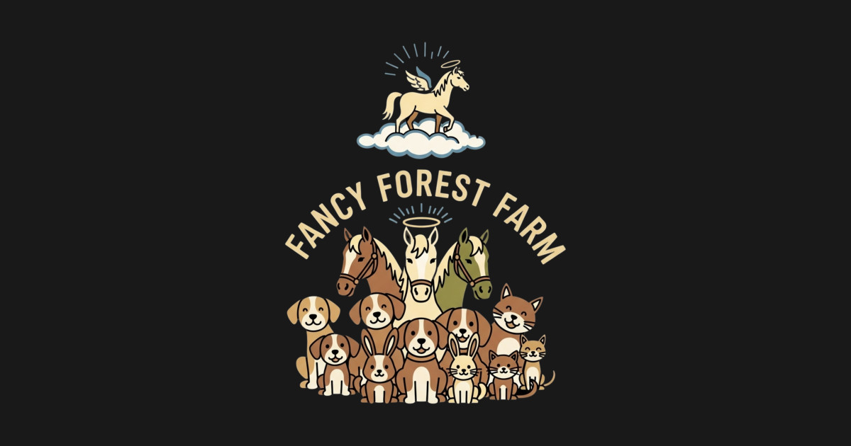 Fancy Forest Farm a sweet family-oriented featuring lovely horses dogs ...
