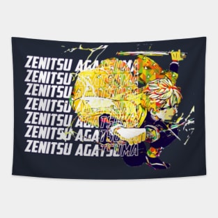 Zenitsu Agatsuma Manga Panels Tapestries for Sale | TeePublic