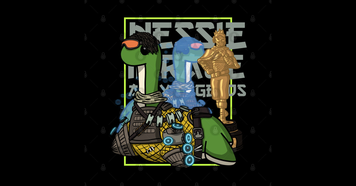 Nessie Mirage Apex Legends - Apex Legends - Sticker | TeePublic