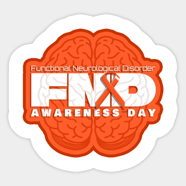 FND Awareness Day - Fnd Awareness Day - Sticker | TeePublic