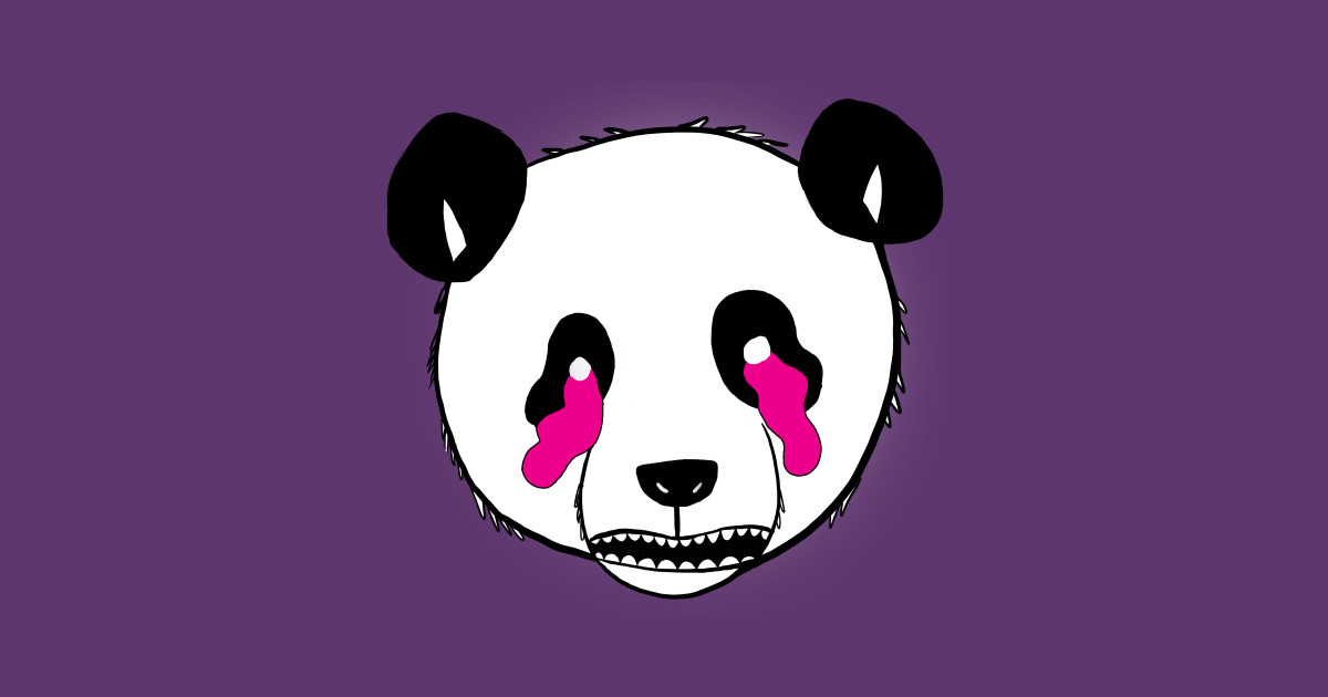Drippy Panda - Panda - T-Shirt | TeePublic