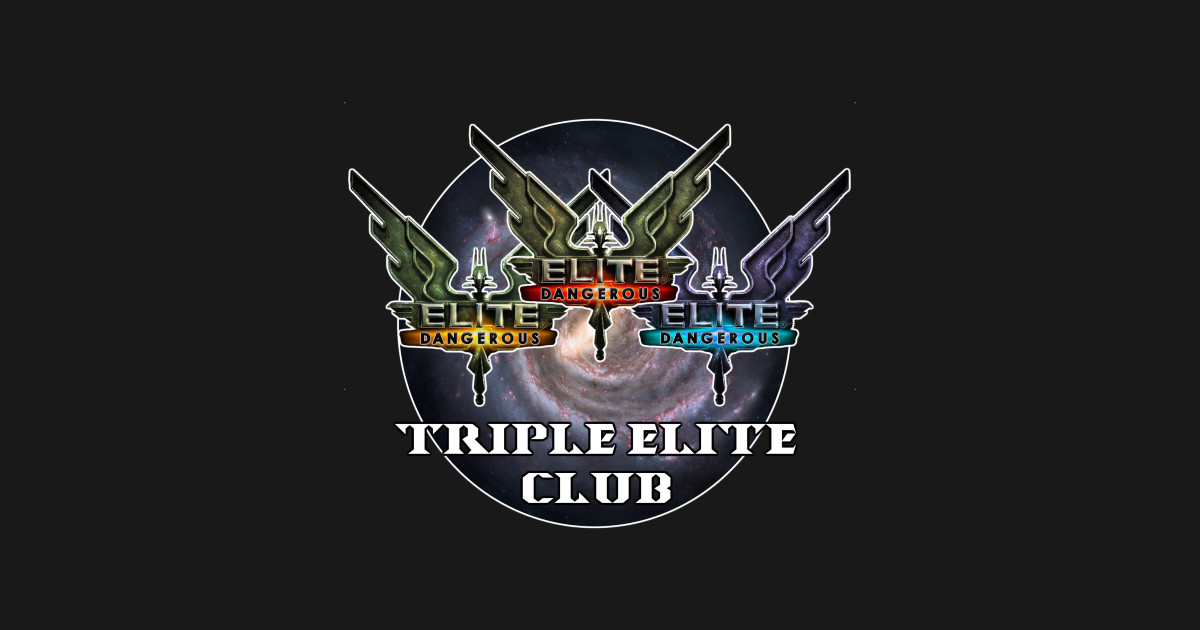 Elite Dangerous Triple Elite Club - Elite Dangerous - T-Shirt | TeePublic
