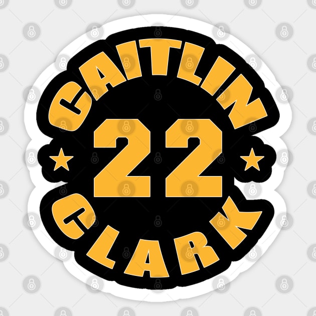 Caitlin Clark - Caitlin Clark - Sticker | TeePublic
