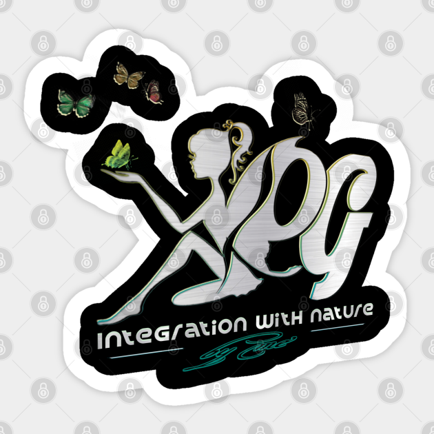 integration with nature - Integration Analyst - Sticker | TeePublic