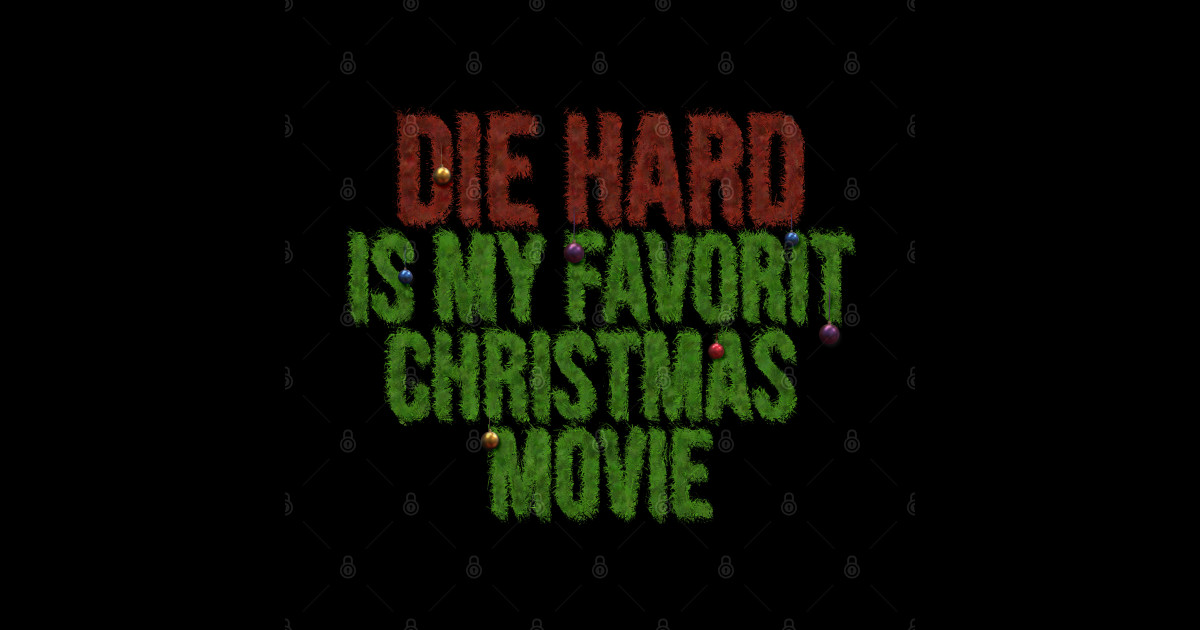 Die Hard christmas - Die Hard - Sticker | TeePublic