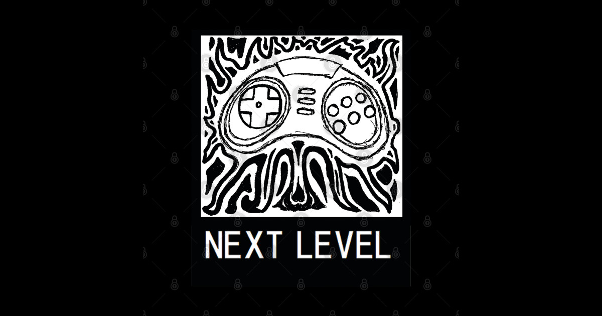 Next Level - Gamer - Sticker | TeePublic