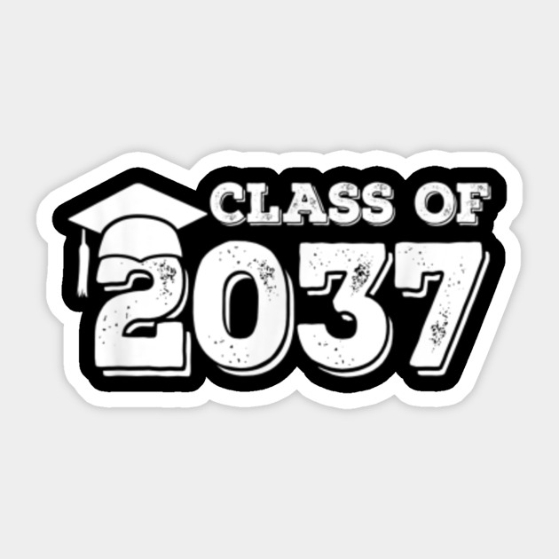 Class of 2037 Shirt Senior Graduation 2037 T-Shirt - Class Of 2037 ...