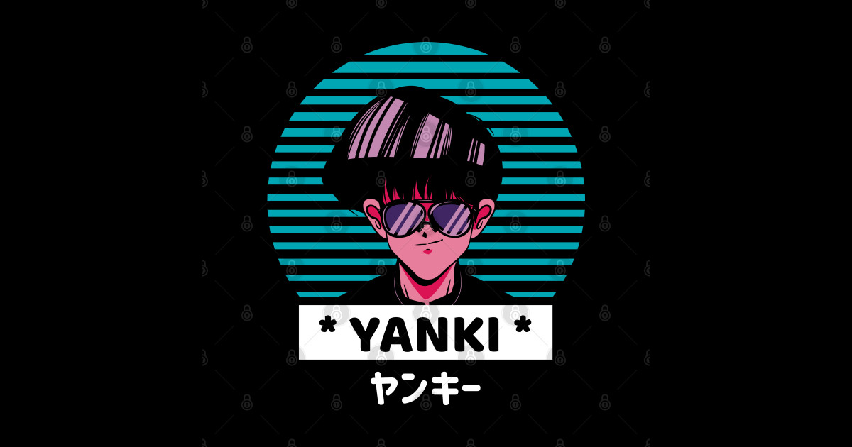 Anime retro style boy! Yanki, Japanese 80s subculture! - Anime Style ...