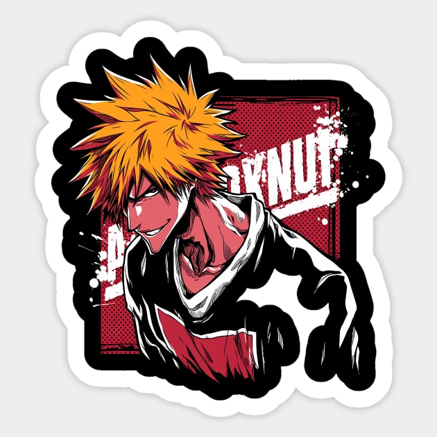 Ichigo Kurosaki – Bleach - Ichigo Kurosaki - Sticker | TeePublic