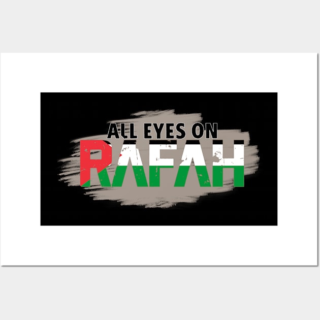 All Eyes On Rafah | Red Black White Green - All Eyes On Rafah - Posters ...