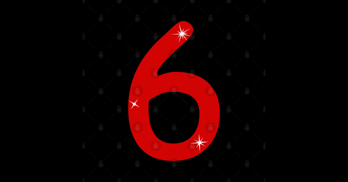 sixth, six, number six, 6 years, 6 year old, number 6, Numeral 6, 6rd ...