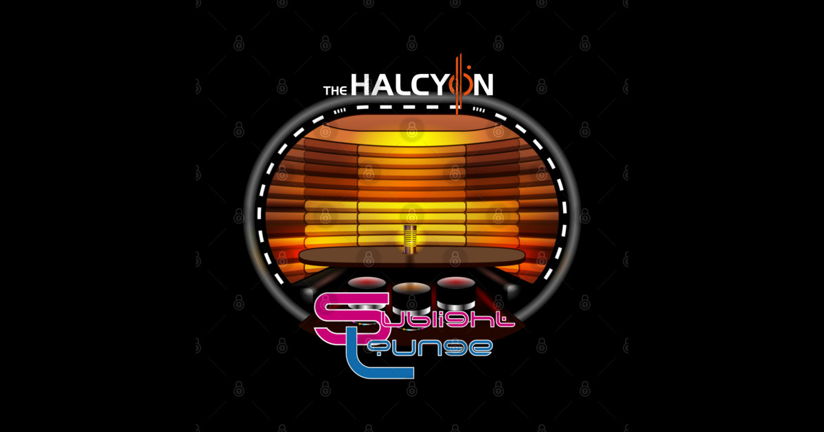 Sublight Lounge - Galactic Starcruiser - Sticker | TeePublic