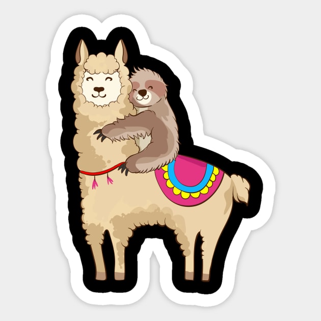 llamas hugging