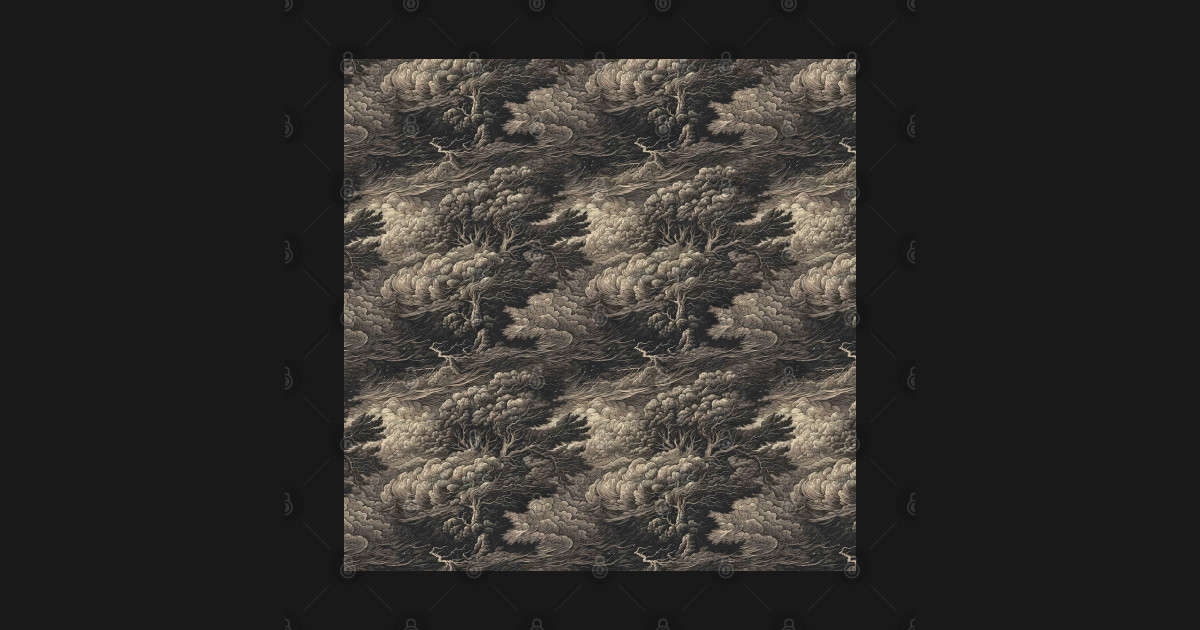 Storm Seamless Pattern Typhoon Tornado Cyclone Hurricane Weather Dark ...