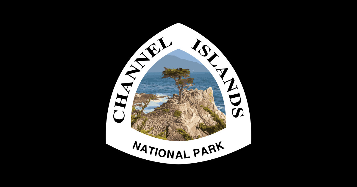 Channel Islands National Park shield - National Park - Sticker | TeePublic