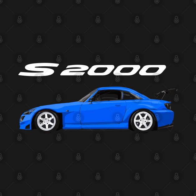 apex blue s2k - Honda S2000 - T-Shirt | TeePublic
