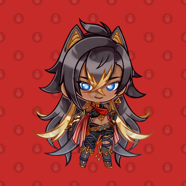 Dehya chibi - Dehya - T-Shirt | TeePublic