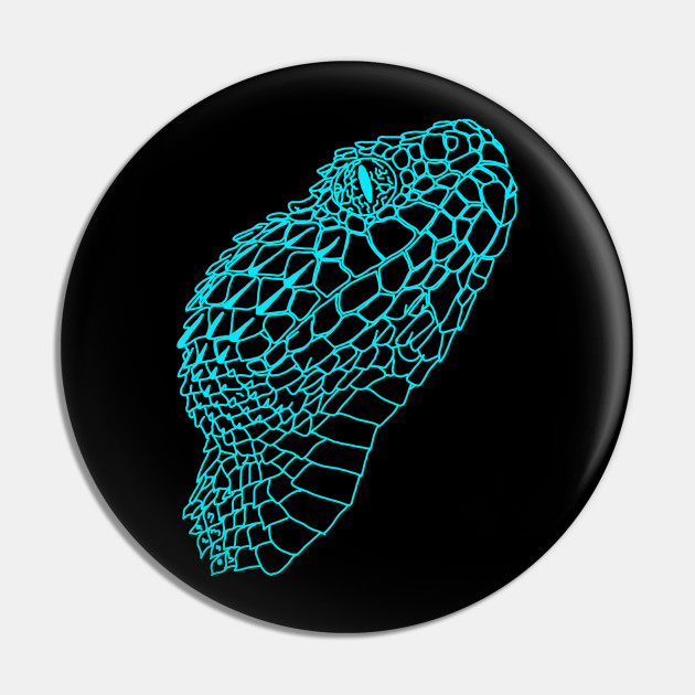 atheris hispida blue