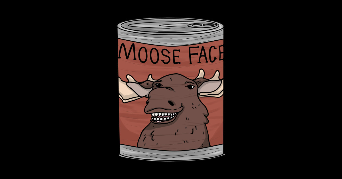Can o' Moose Face - Midwest Magic Cleaning - Sticker | TeePublic
