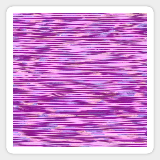 pink line pattern - Pink Lines - Sticker | TeePublic