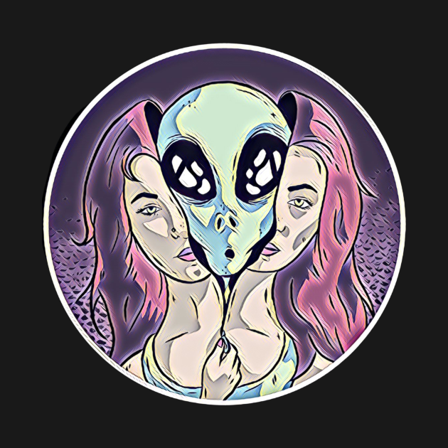 ALIEN DISGUISE 2 - Alien - T-Shirt | TeePublic