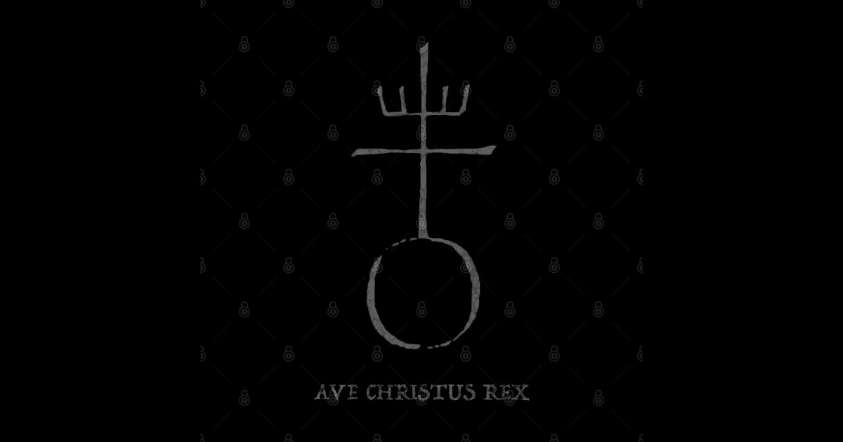 Christ is King- Ave Christus Rex - Jesus Is King - Sticker | TeePublic