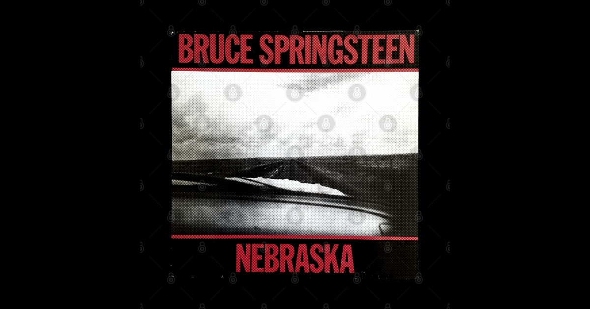 Bruce Springsteen nebraska album tshirt - Bruce Springsteen - Sticker ...