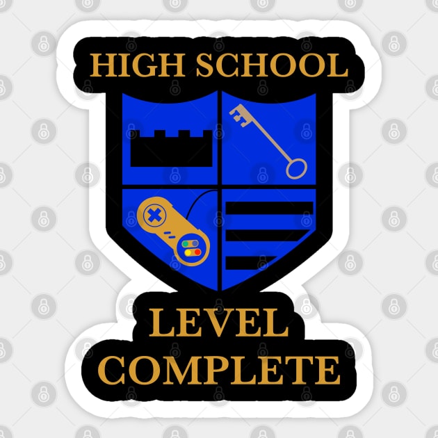 High school level complete - High School Level Complete - Sticker ...