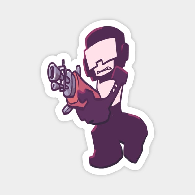 TankMan FNF (Friday Night Funkin) - Tankman Fnf - Magnet | TeePublic
