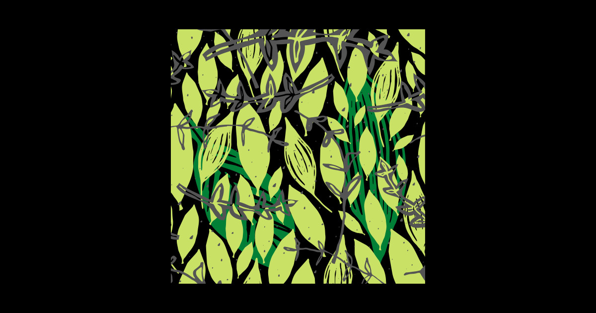 floating branch cutout - Branch Pattern - Sticker | TeePublic